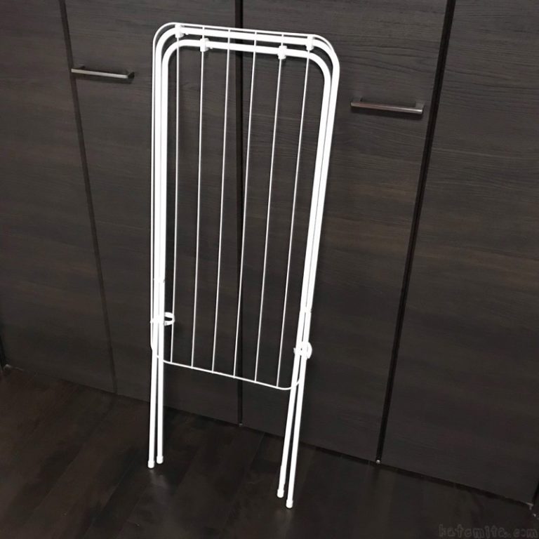 IKEAの物干しラック室内・屋外用『JÄLL イェル』が白くてコンパクト！ | 買てみた