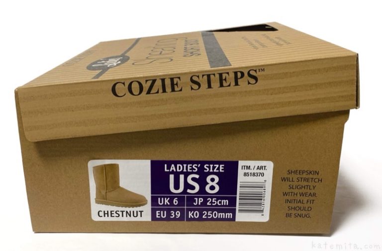 コストコのムートンブーツ『COZIE STEPSレディース ショートブーツ(羊革)』がモコモコで温かい！ | 買てみた
