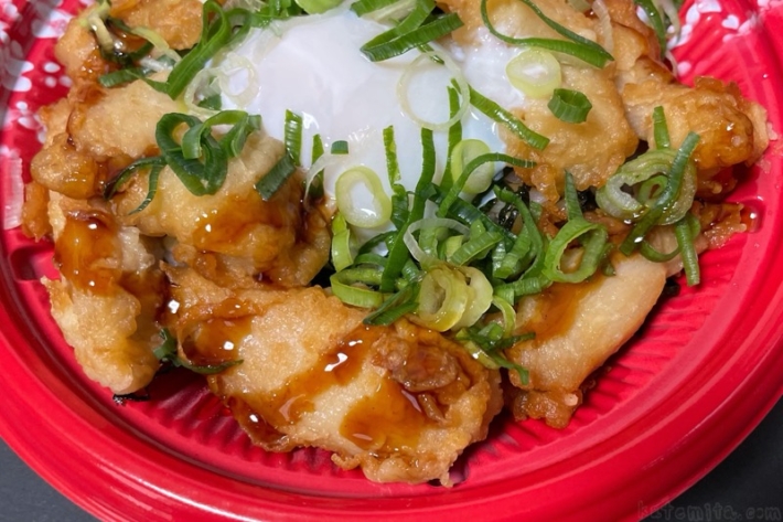 オークワの『鶏天丼』がごま油とネギの風味で超おいしい！ | 買てみた