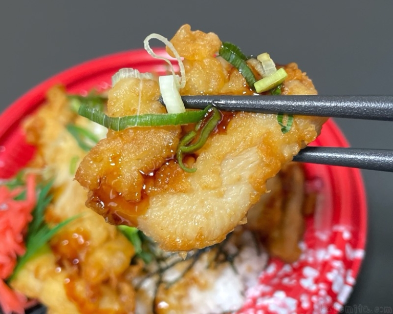 オークワの『鶏天丼』がごま油とネギの風味で超おいしい！ | 買てみた