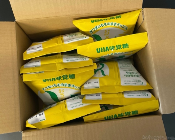 コストコで『UHA おさつどきっ プレミアム塩バター味 65g×10袋入り』が超おいしい！ | 買てみた