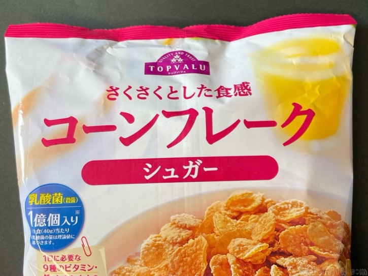 トップバリュの『さくさくとした食感 コーンフレーク シュガー』がやさしい甘さで美味しい！ | 買てみた