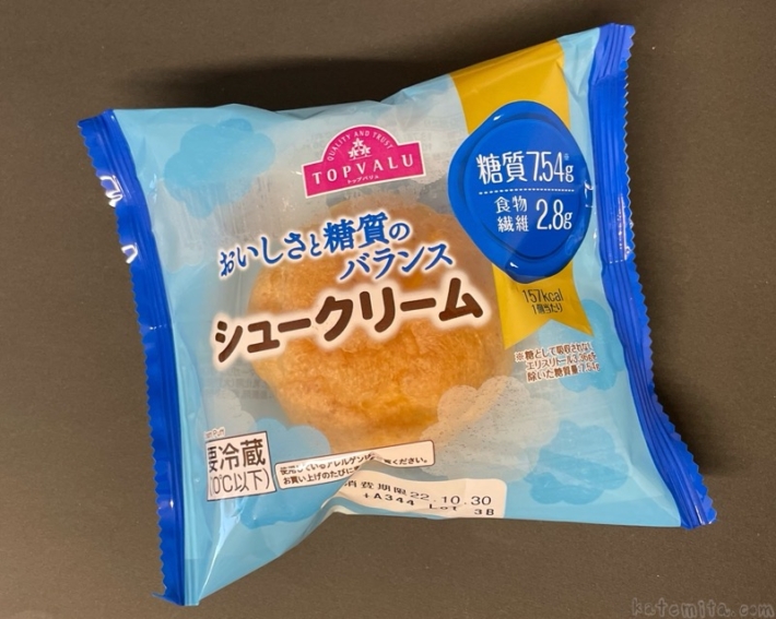 トップバリュの『おいしさと糖質のバランス シュークリーム』がクリームたっぷりで美味しい！ | 買てみた