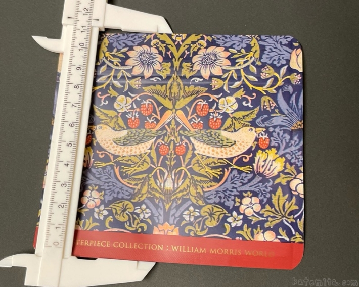 セリアで『A7ジップバッグ 6P ウィリアム・モリスワールド』がいちご泥棒の小さなチャック付き袋で可愛い！ | 買てみた