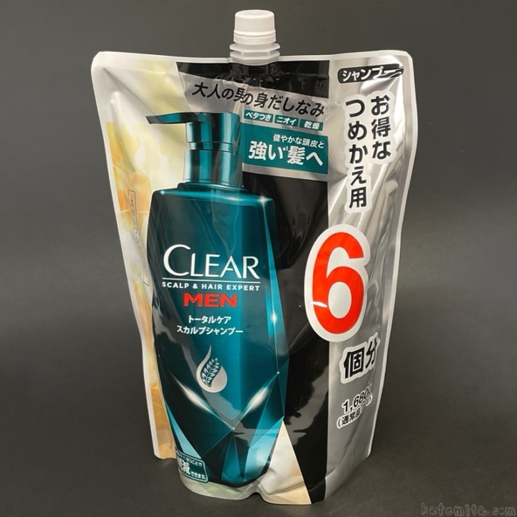 コストコの『クリア フォーメン シャンプー 詰替え 1680g』がメンズ用シャンプー 6個分でお得！ | 買てみた