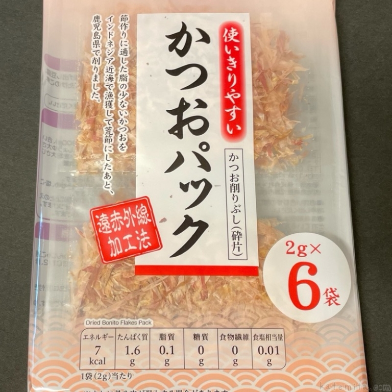 トップバリュの『使いきりやすい かつおパック』が小分けパックで便利！ | 買てみた