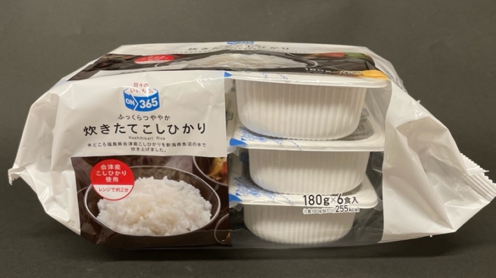 コスモスの『ON365 炊きたてこしひかり(180g×6食入)』がパックご飯で手軽で美味しい！ | 買てみた