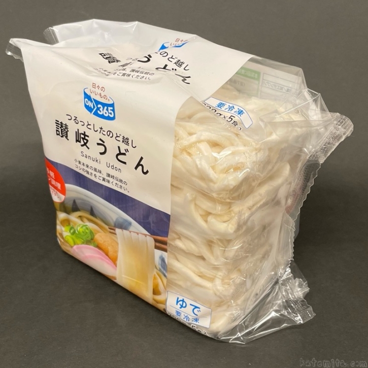 コスモスの『ON365 讃岐うどん』が冷凍うどんでレンジで解凍できて手軽で美味しい！ | 買てみた