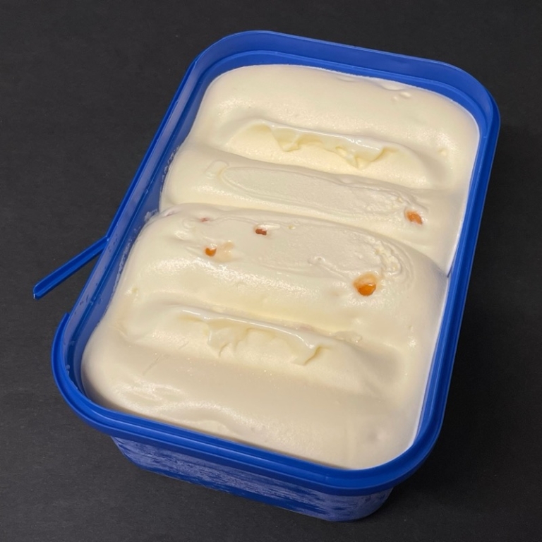 トップバリュの『ダブルキャラメルアイスクリーム』が粒入りで美味しい！ | 買てみた