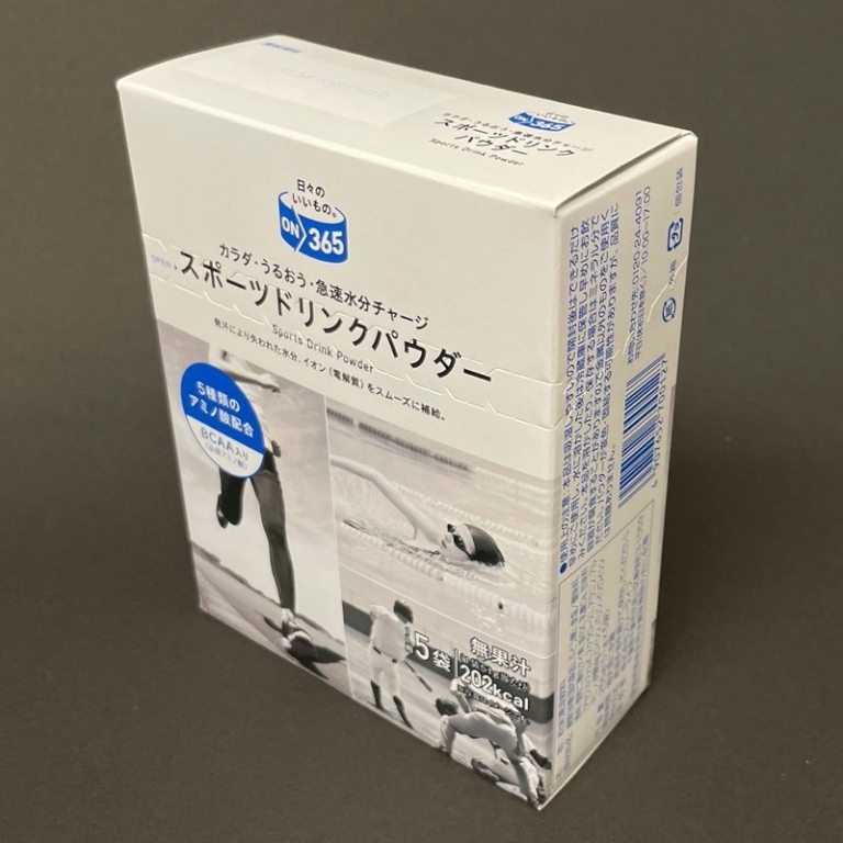 コスモスの『ON365 スポーツドリンクパウダー(1L用5袋)』が水に溶けて甘くて美味しい！ | 買てみた