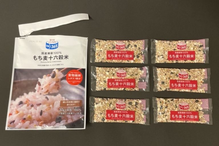コスモスの『ON365 もち麦十六穀米』が白米に入れて炊くだけで美味しい！ | 買てみた
