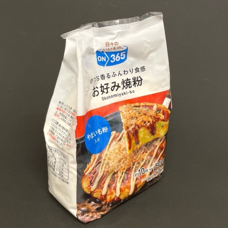 コスモスの『ON365 お好み焼粉(約10枚分 500g)』がシンプルな味で懐かしい美味しさ！ | 買てみた