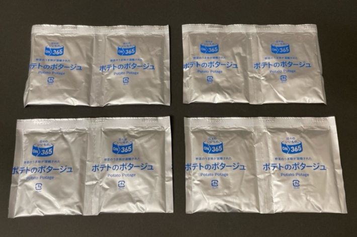 コスモスの『ON365 ポテトのポタージュ(8袋)』が粉末スープにクルトン入りで美味しい！ | 買てみた