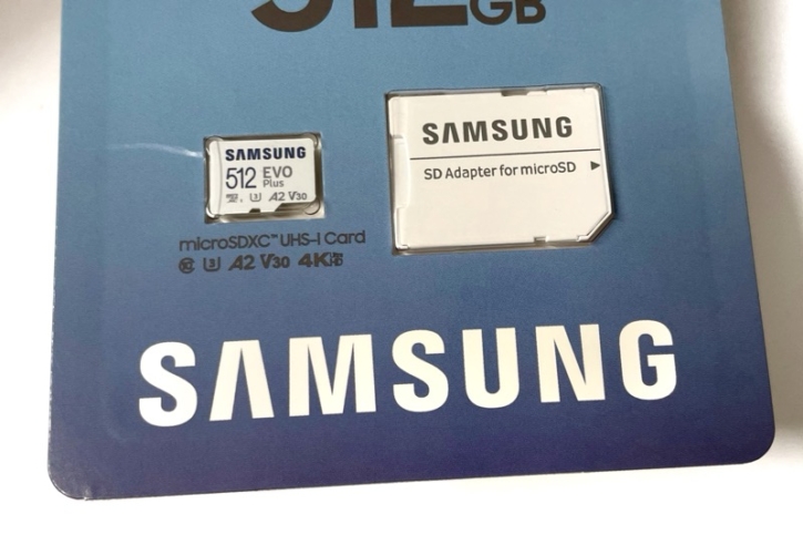サムスンの『microSDカード 512GB EVO Plus microSDXC UHS-I U3』がGoProの4K動画も録画できてお手頃 ...